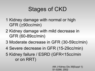 Chronic kidney disease | PPT