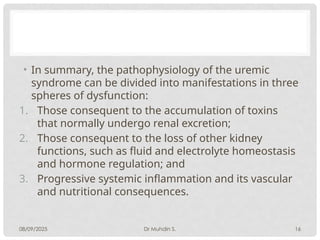 Chronic kidney disease for medical students | PPTX