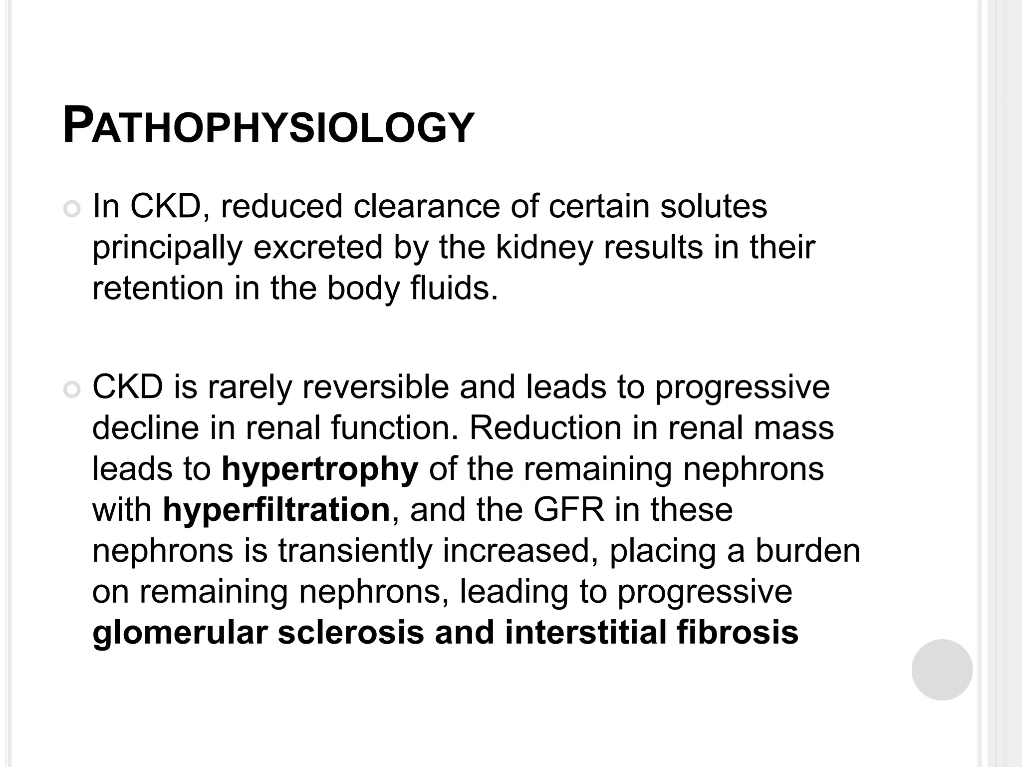 Chronic Kidney Disease (CKD) | PPTX