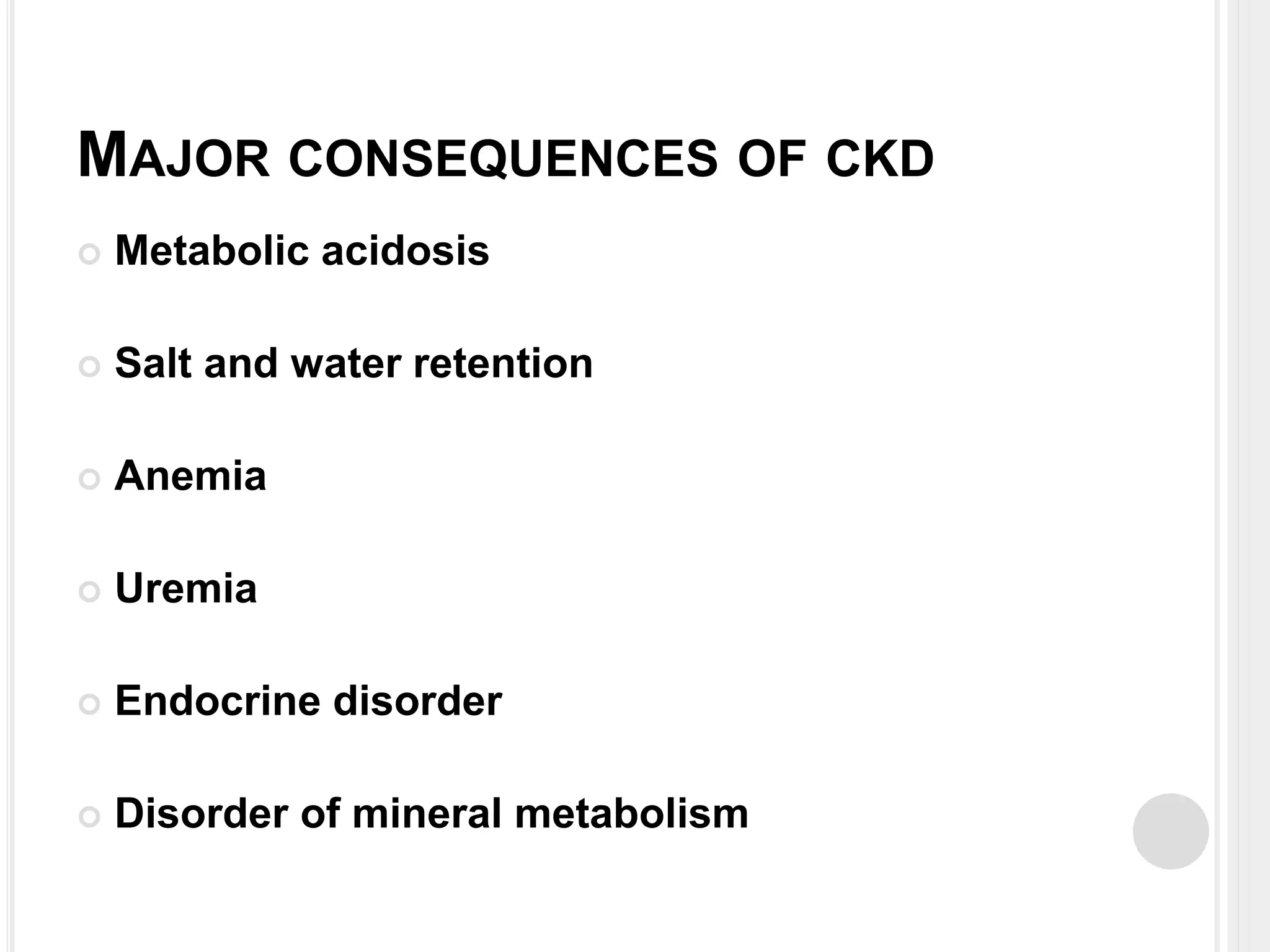 Chronic Kidney Disease (CKD) | PPTX