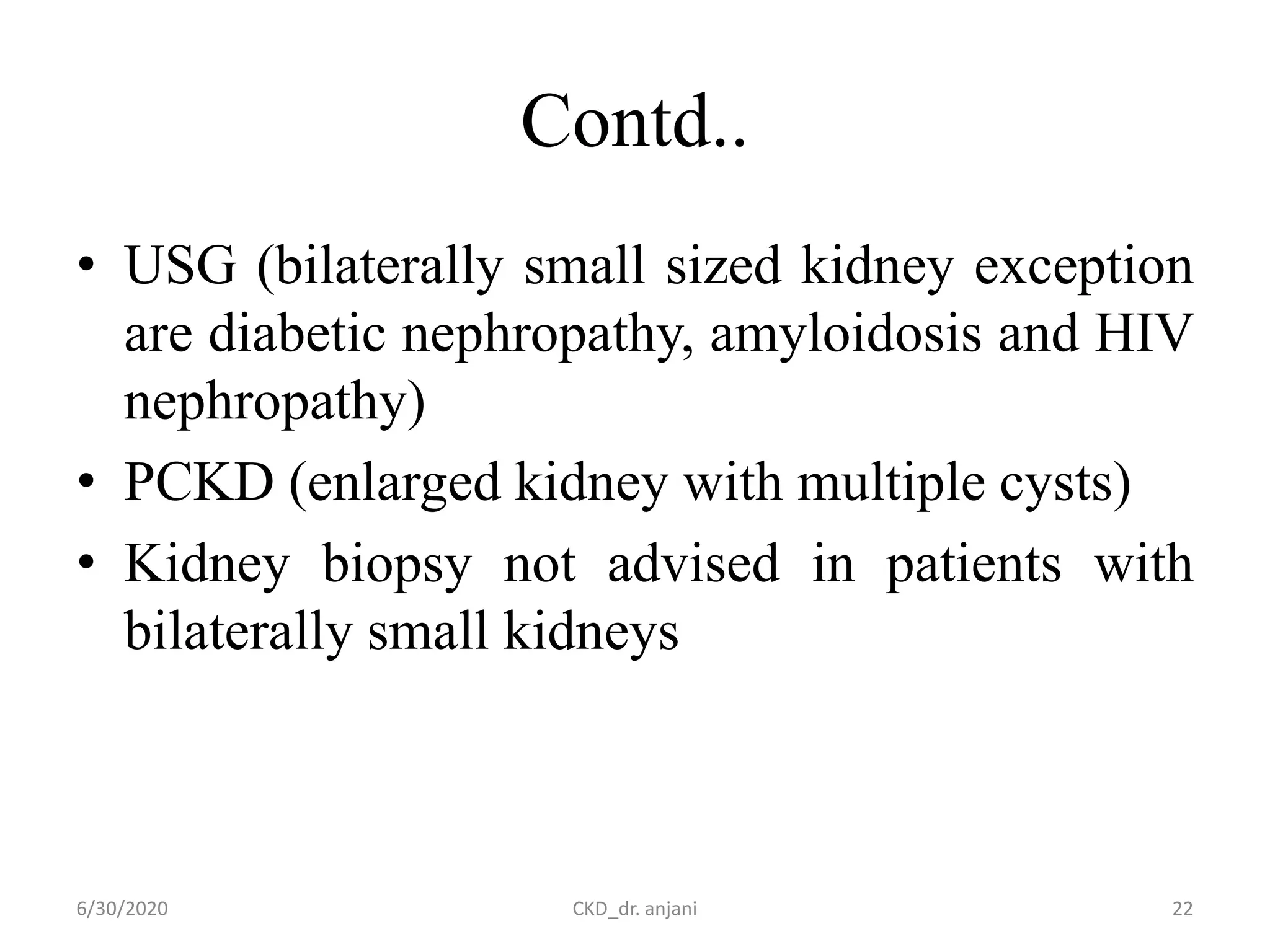 Chronic kidney disease(ckd) | PPTX