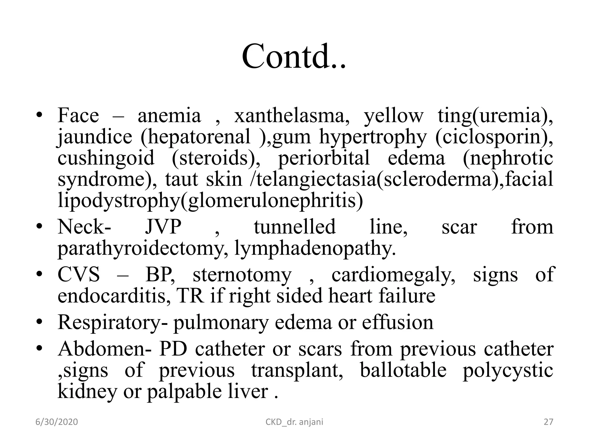 Chronic kidney disease(ckd) | PPTX