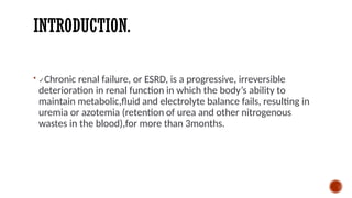 CHRONIC KIDNEY DISEASE (END-STAGE RENAL DISEASE ).pptx