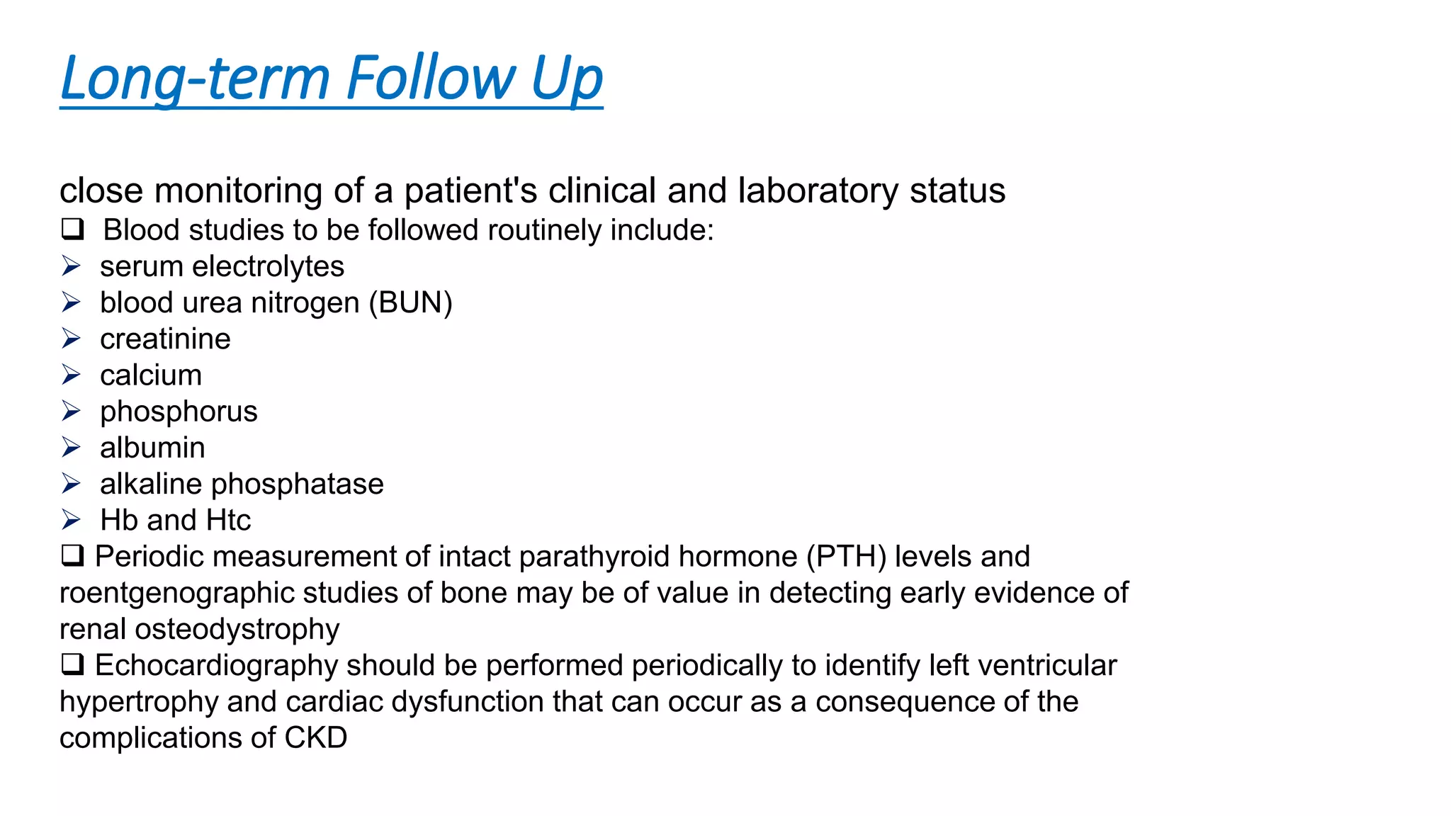 Chronic kidney disease in children | PPTX