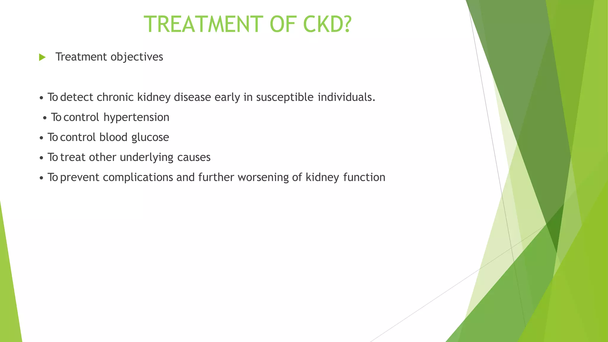 Management of Chronic Kidney Disorder (CKD) | PPTX
