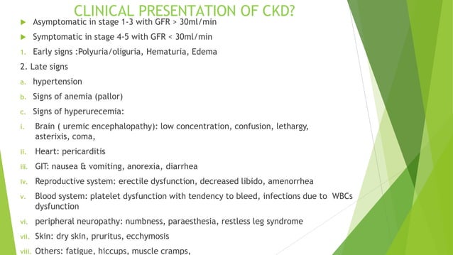 Management of Chronic Kidney Disorder (CKD) | PPTX