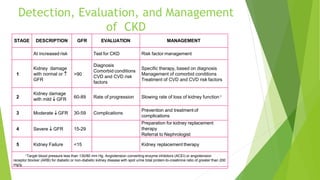 Management of Chronic Kidney Disorder (CKD) | PPTX