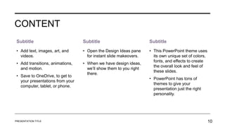 The design of Chronicle PowerPoint slide | PPTX