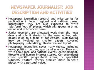 Chronicles of journalism | PPT | Media Industry | Industries