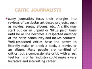 Chronicles of journalism | PPT