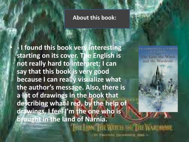 Chronicles of narnia | PPTX