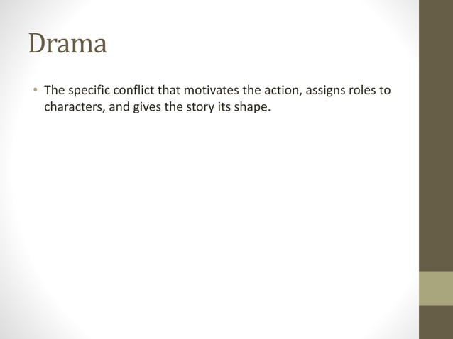 Chronicle, story - drama, theme, plot | PPT
