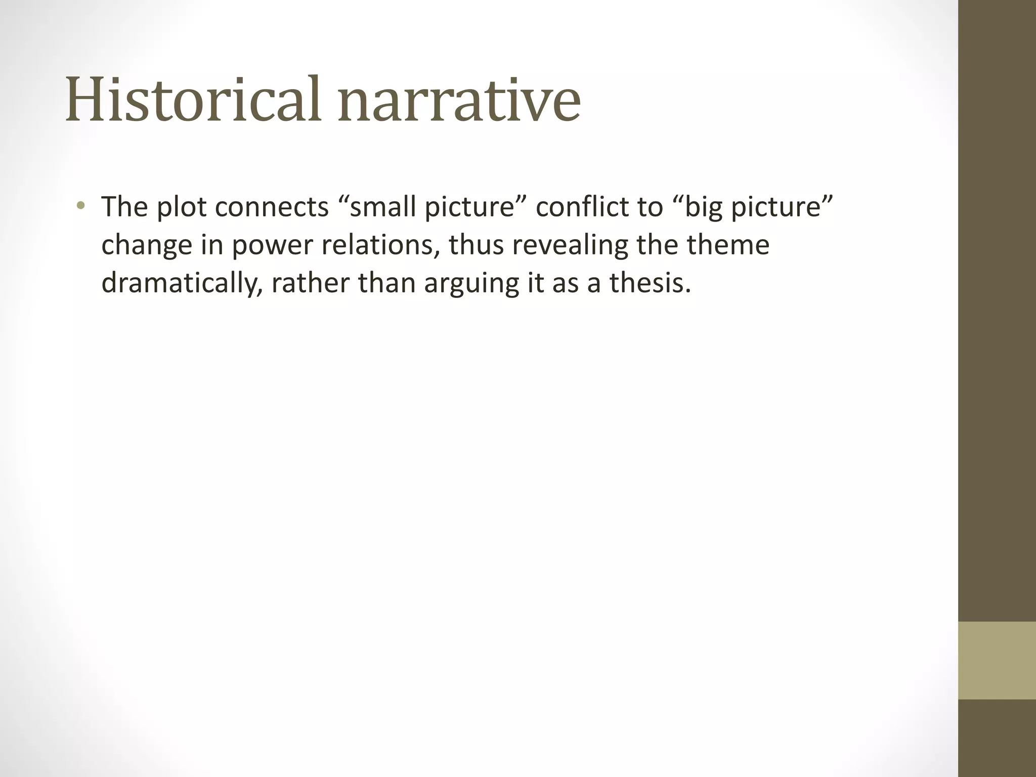 Chronicle, story, drama, theme, & plot | PPTX