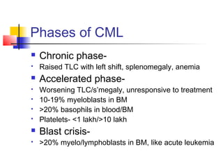 Chronic leukemia | PPT