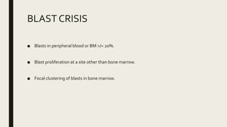 Chronic leukemia | PPTX