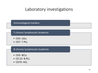 INTRODUCTION TO CHRONIC LEUKEMIA WHITE BLOOD CELLS MALIGNANCY | PPT