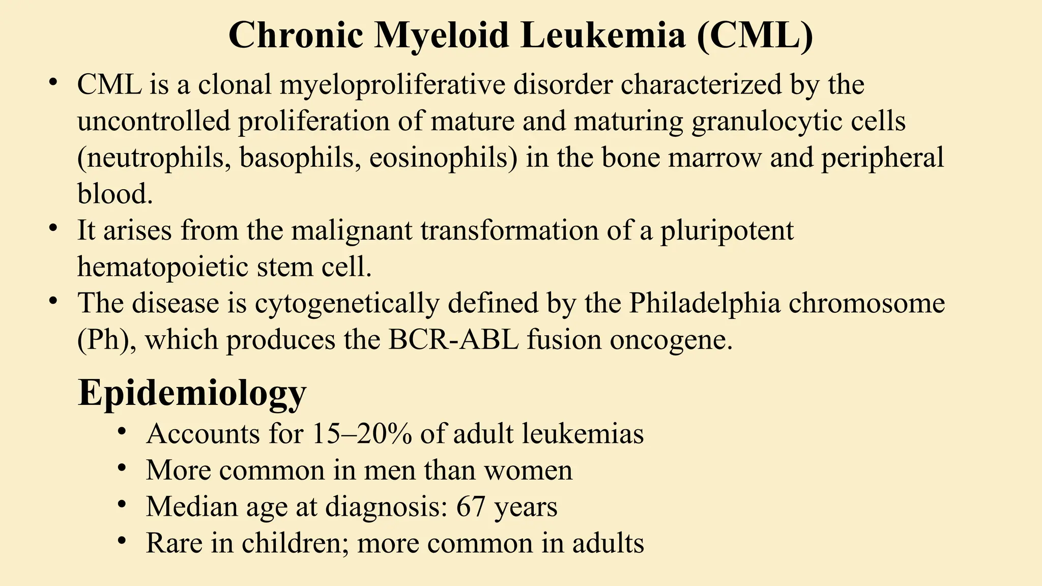 Leukemia / CHRONIC LEUKEMIA / CML / CLL.pptx