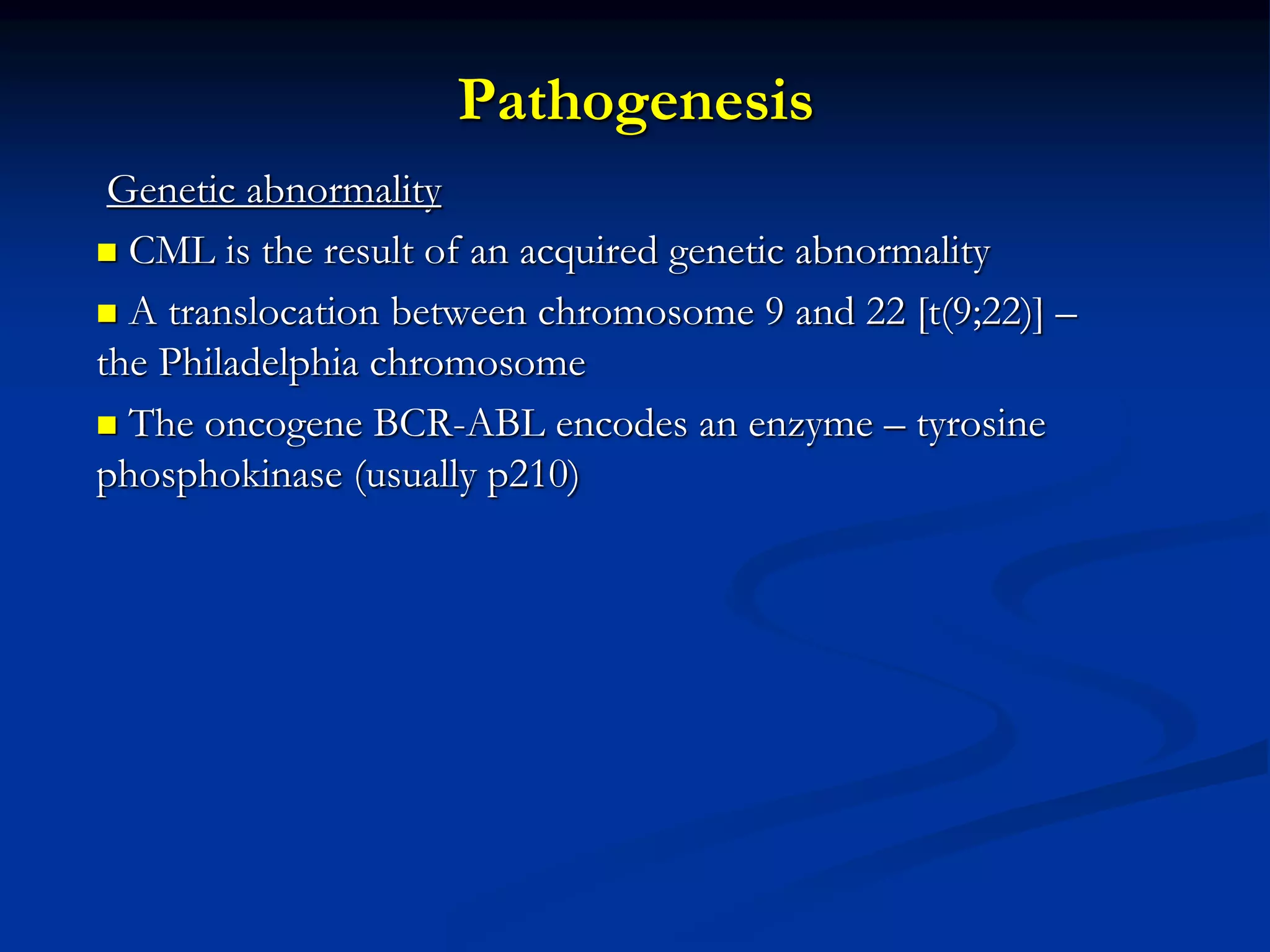 Chronic leukemias | PPTX