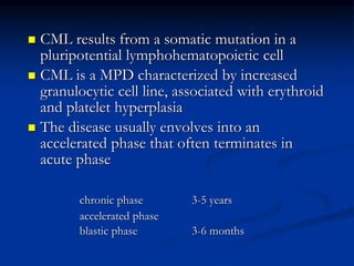 Chronic leukemias | PPTX