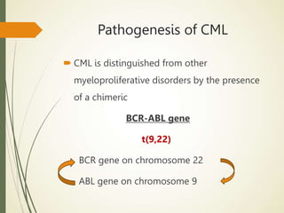 Chronic leukemias basic overview .ppt