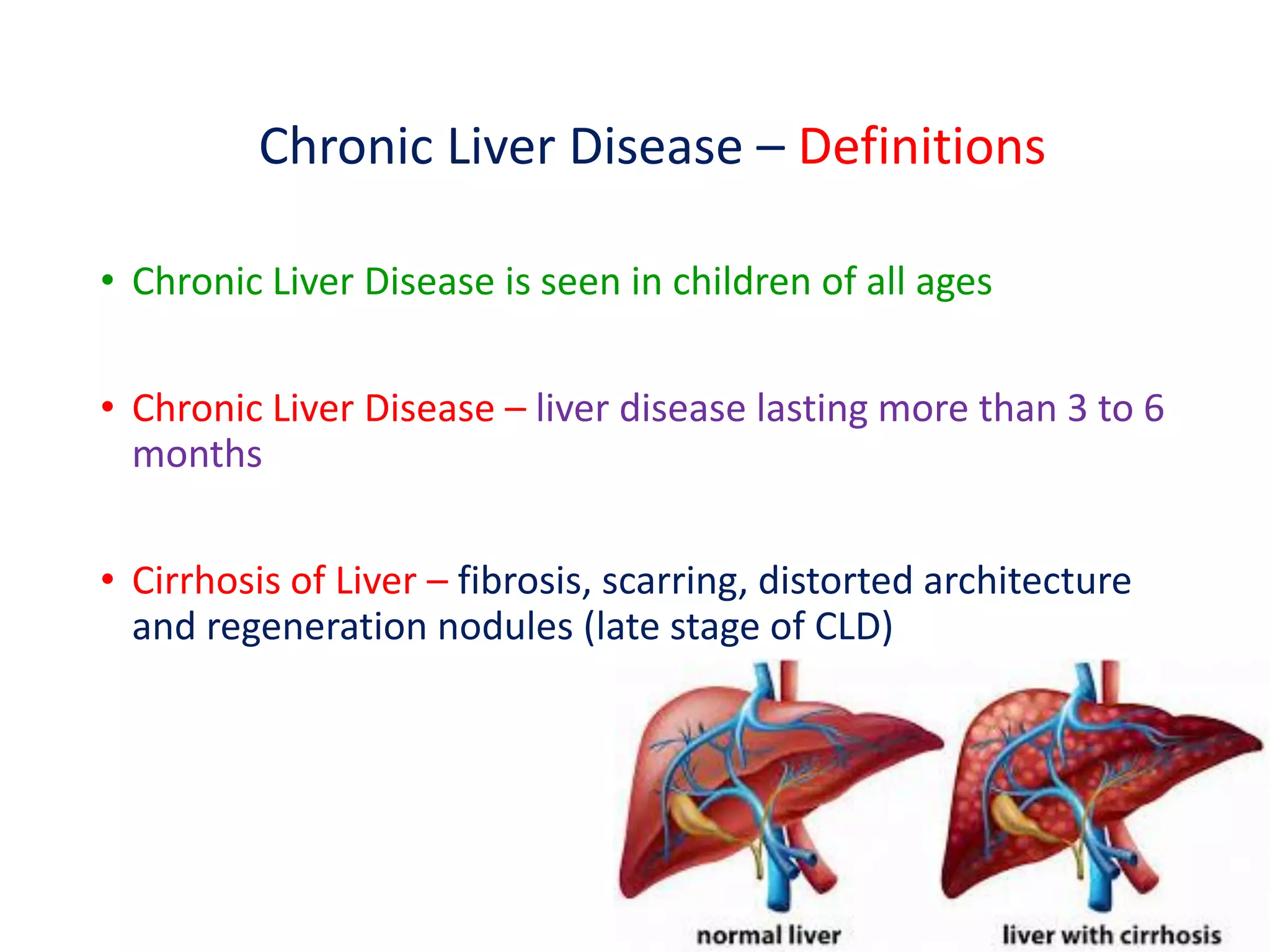 Chronic liver disease in children 2021 | PDF