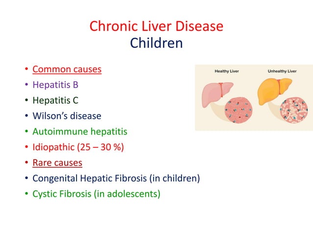Chronic liver disease in children 2021 | PDF