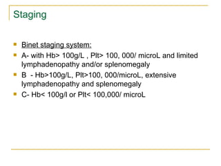 Chronic lymphocytic leukemia | PPT