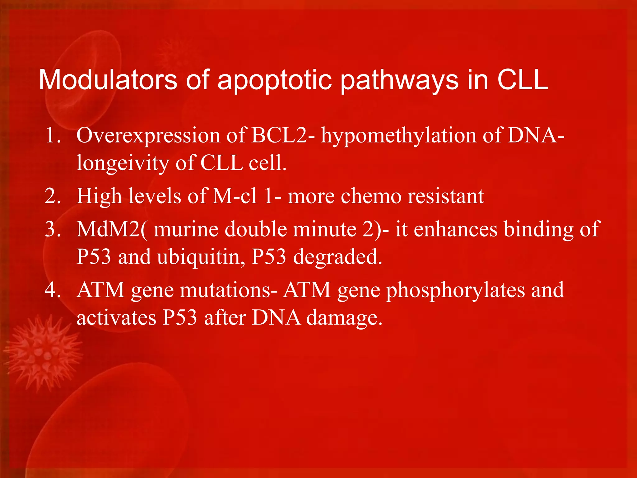 Chronic lymphocytic leukemia | PPTX