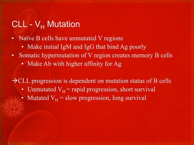 Chronic lymphocytic leukemia | PPTX | Blood Disorders | Diseases and ...