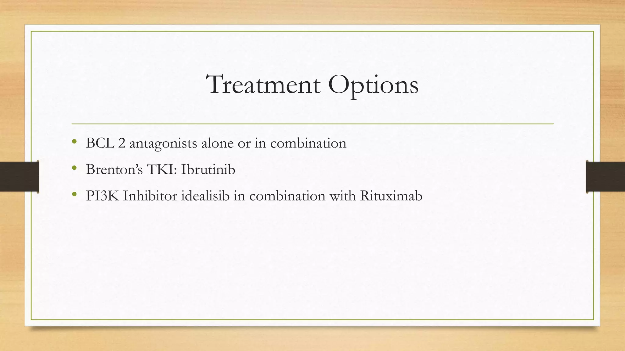 Chronic Lymphocytic Leukemia (CLL) | PPTX