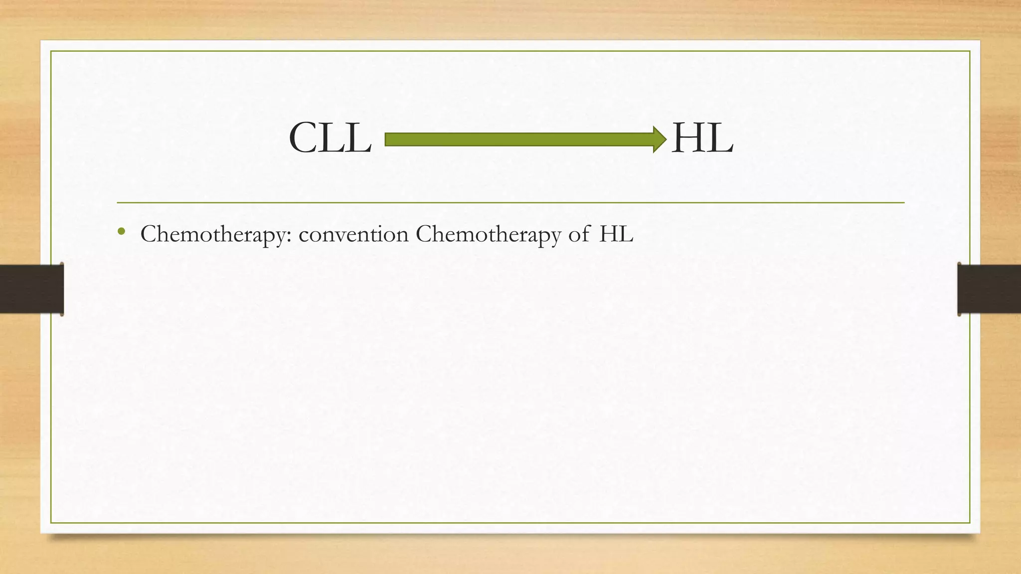 Chronic Lymphocytic Leukemia (CLL) | PPTX