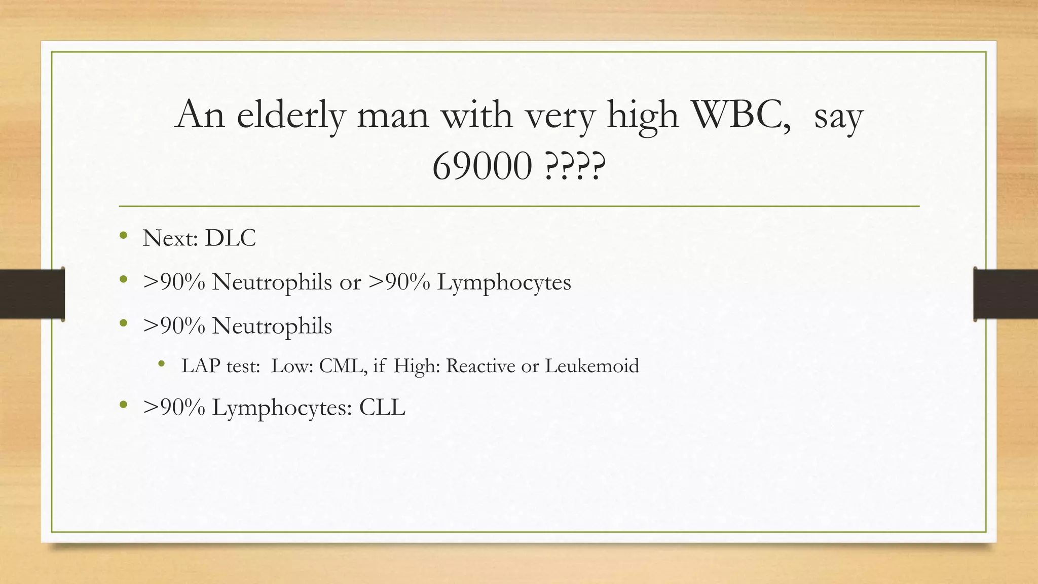 Chronic Lymphocytic Leukemia (CLL) | PPTX