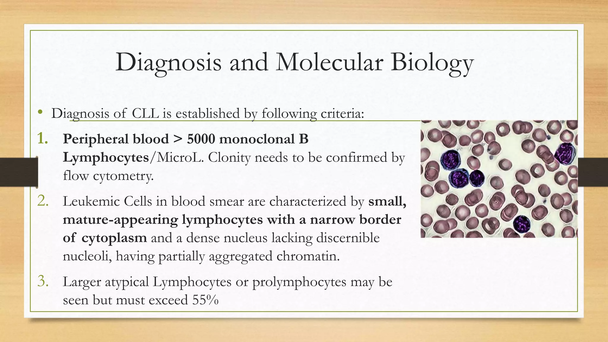 Chronic Lymphocytic Leukemia (CLL) | PPTX
