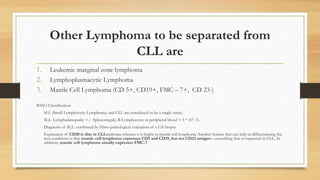 Chronic Lymphocytic Leukemia (CLL) | PPTX