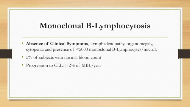 Chronic Lymphocytic Leukemia (CLL) | PPTX