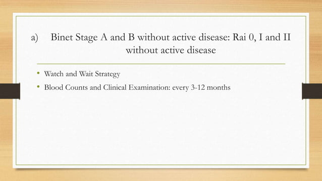 Chronic Lymphocytic Leukemia (CLL) | PPTX
