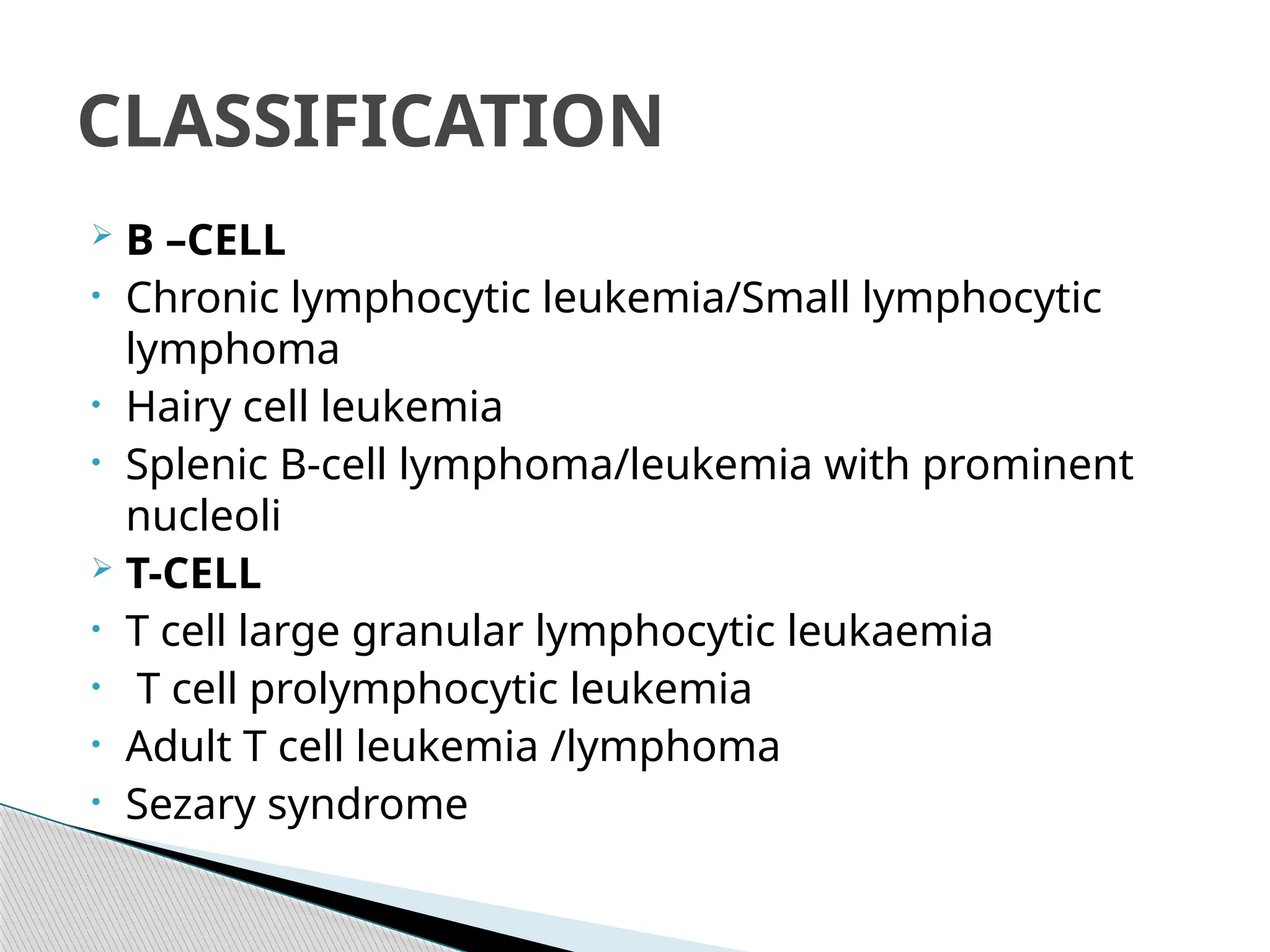 CHRONIC LYMPHOCYTIC LEUKEMIA. .heamatpptx | PPTX