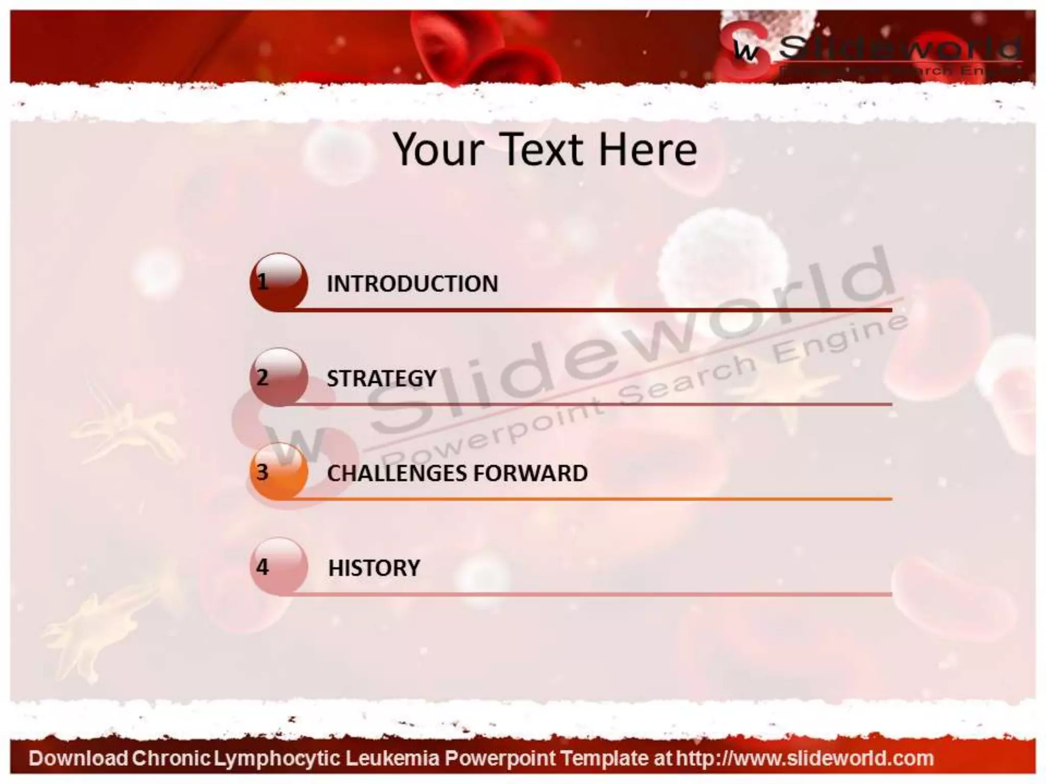 Chronic Lymphocytic Leukemia Powerpoint Template - SlideWorld | PPTX