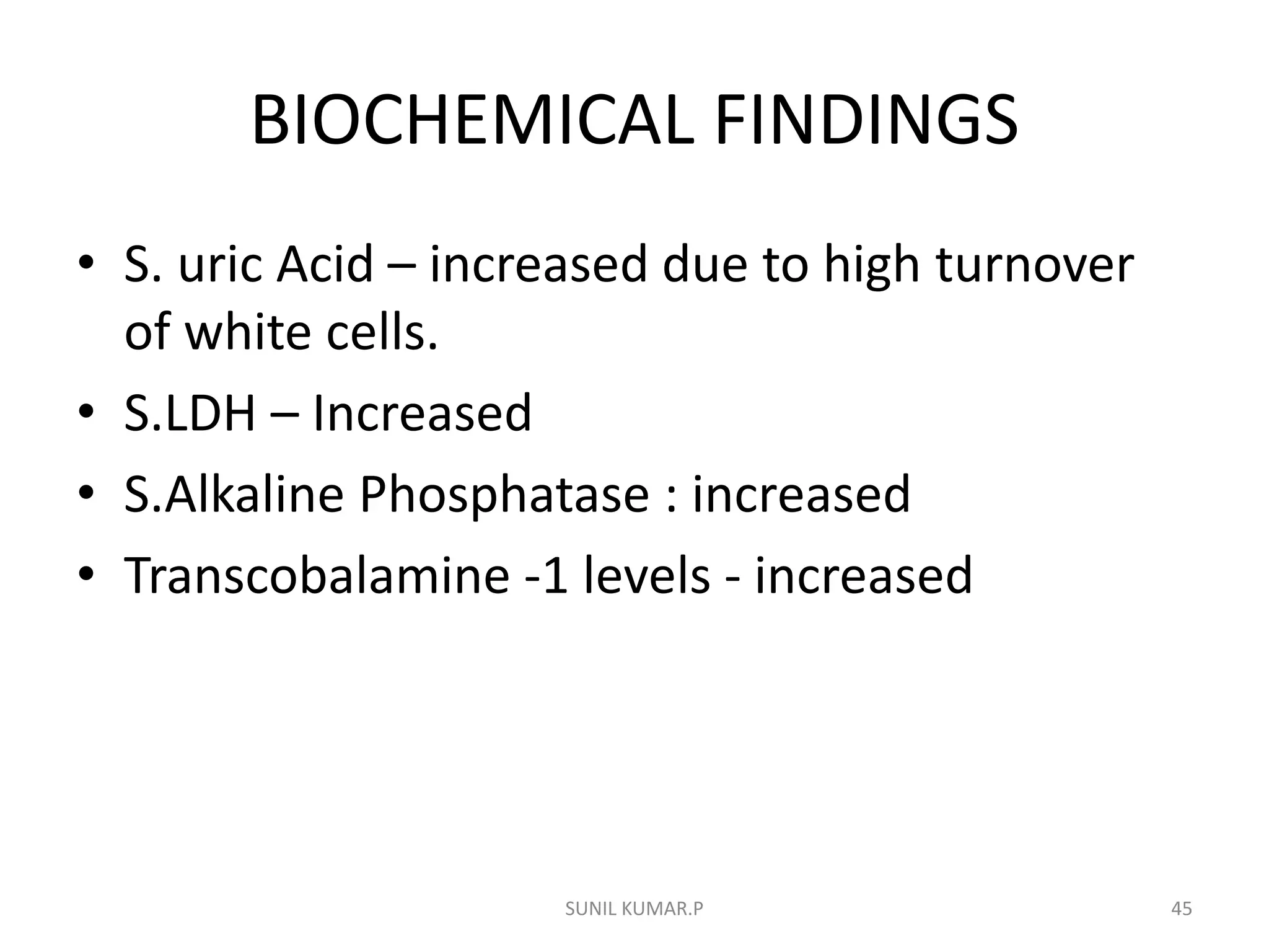 Chronic myelogenous leukemia | PPTX