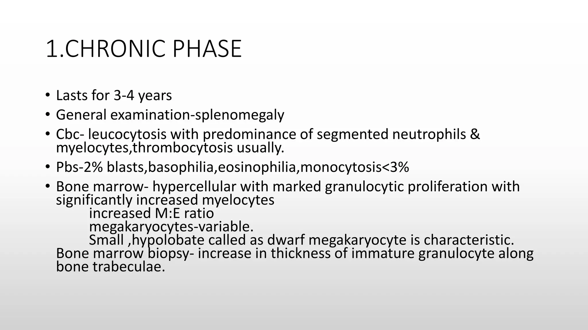 Chronic myelogenous leukemia(cml) | PPT