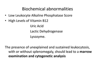 Chronic myeloid leukemia | PPTX
