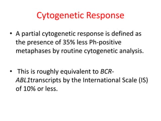 Chronic myeloid leukemia | PPTX