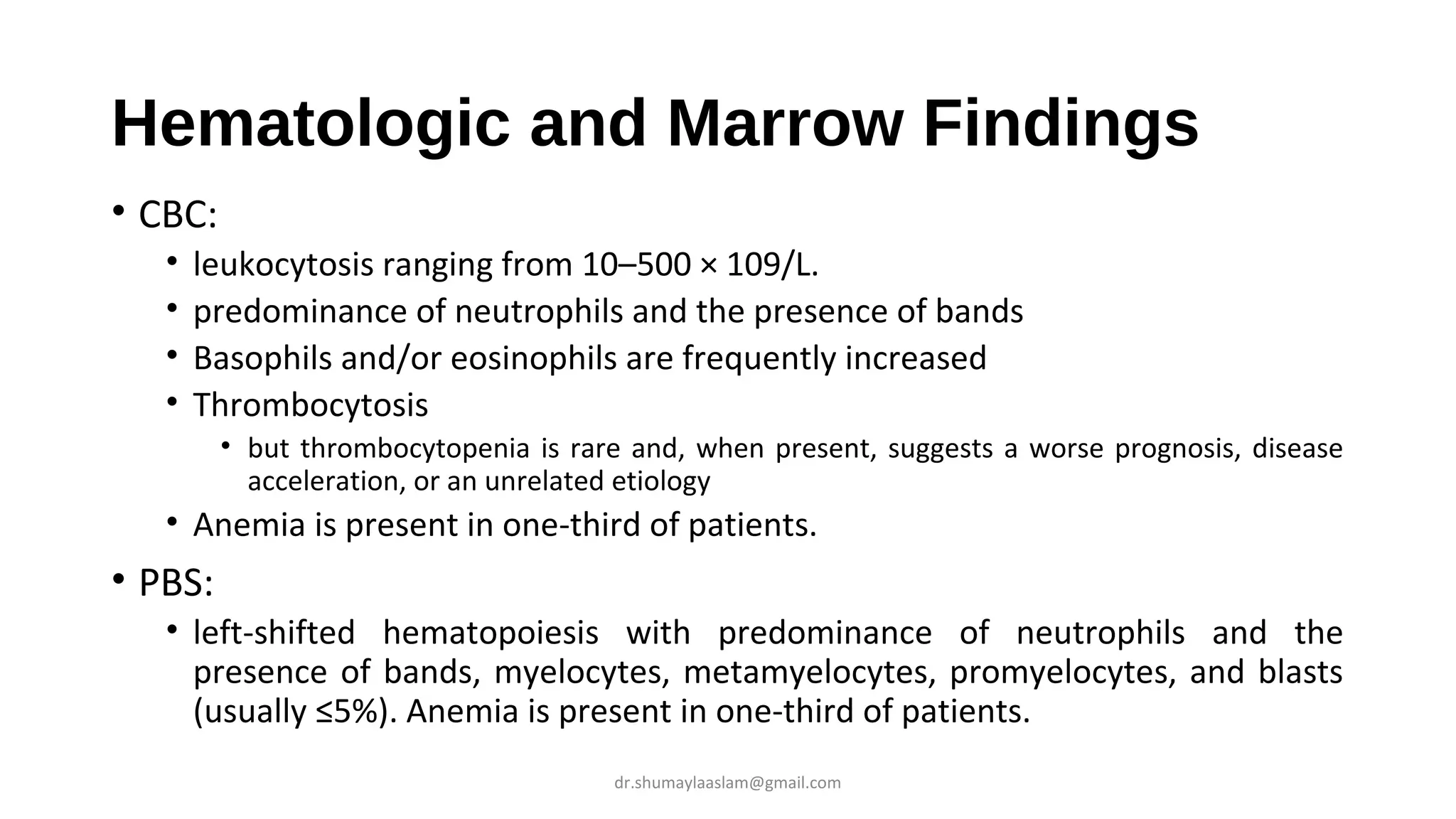 Chronic myeloid leukemia (CML) | PPT