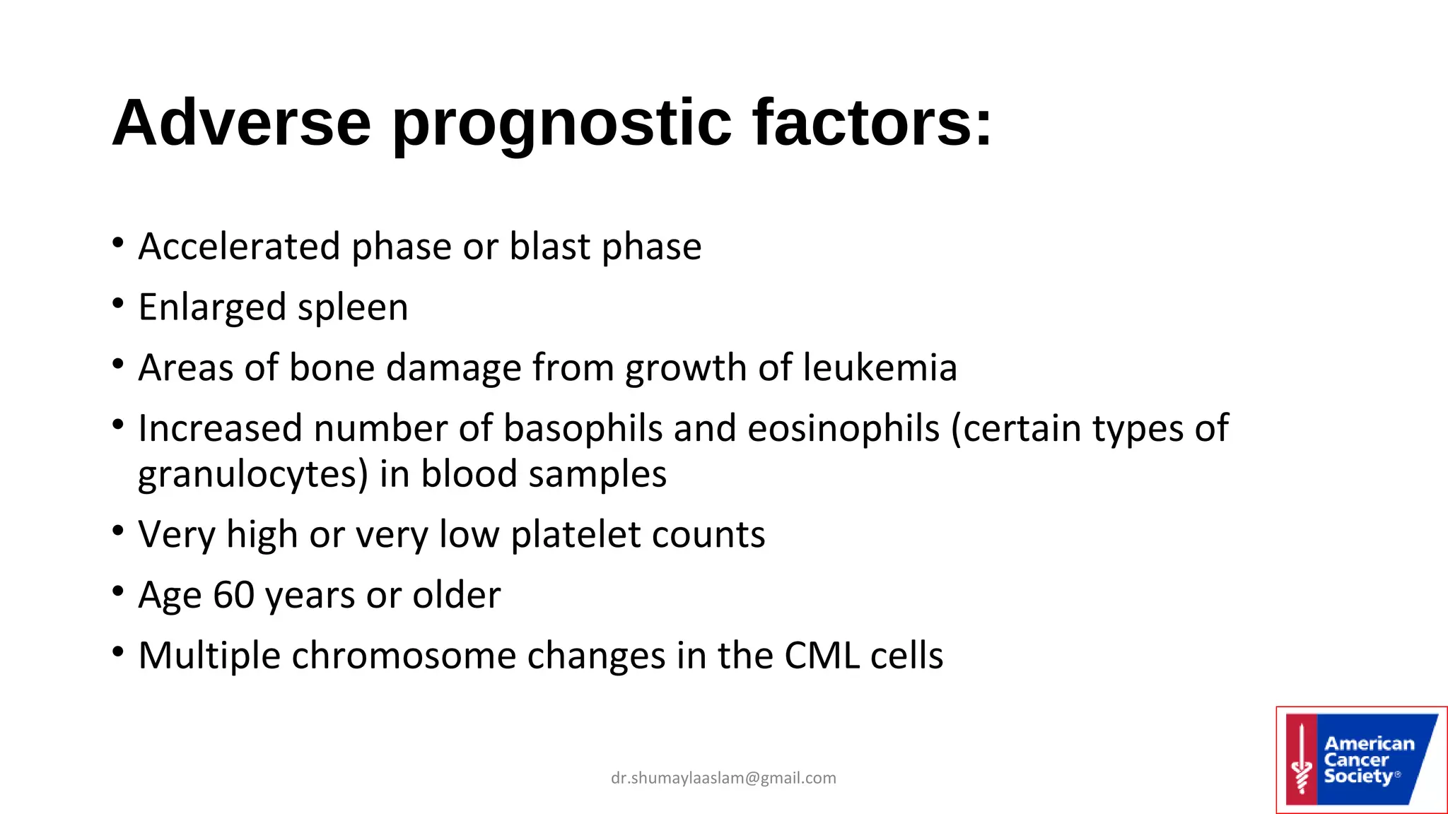 Chronic myeloid leukemia (CML) | PPT