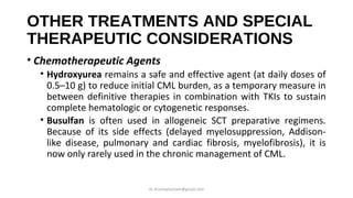 Chronic myeloid leukemia (CML) | PPT
