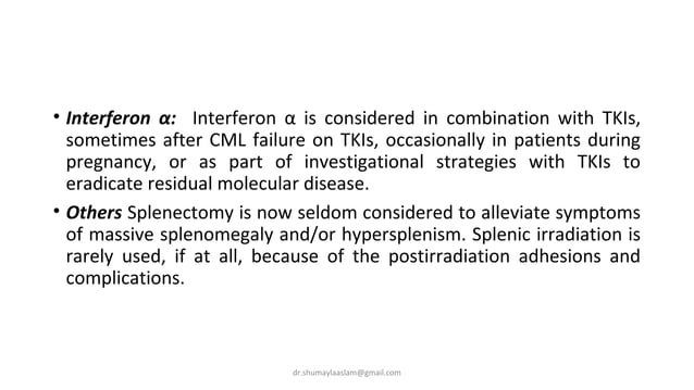Chronic myeloid leukemia (CML) | PPT