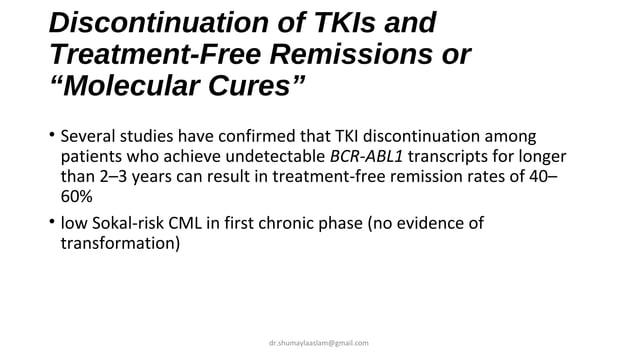Chronic myeloid leukemia (CML) | PPT