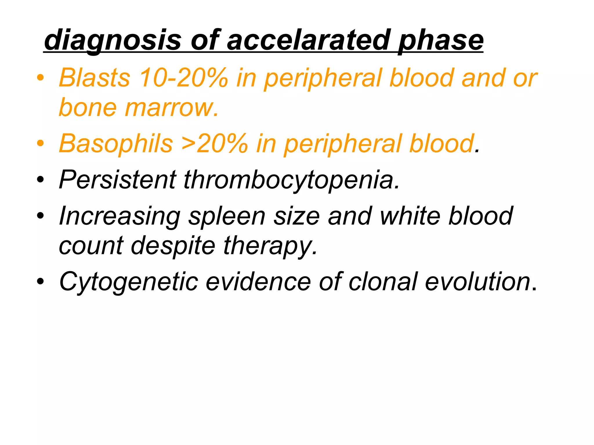 Chronic Myeloid Leukaemia | PPT