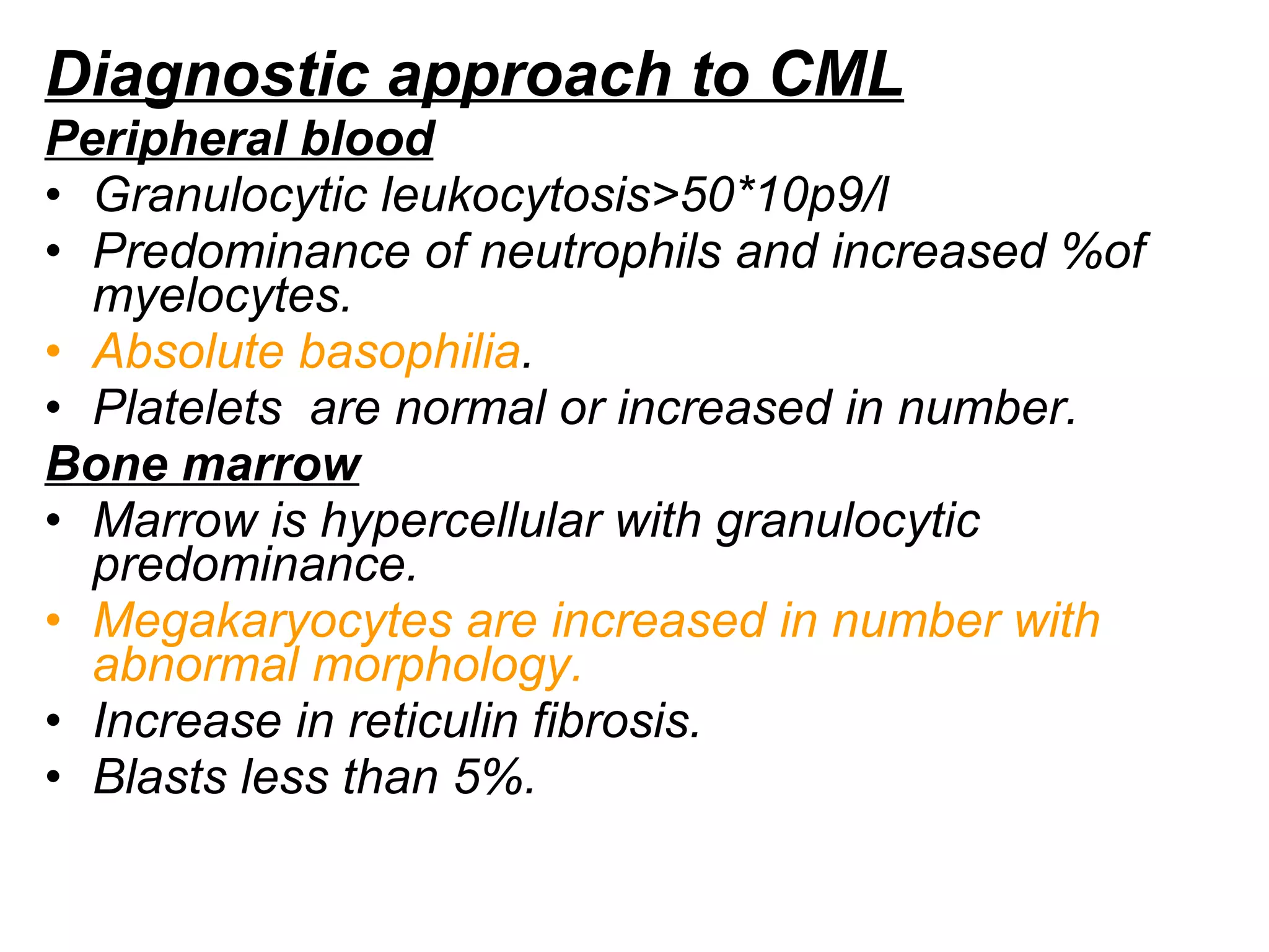 Chronic Myeloid Leukaemia | PPT