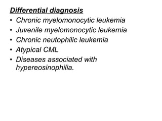 Chronic Myeloid Leukaemia | PPT